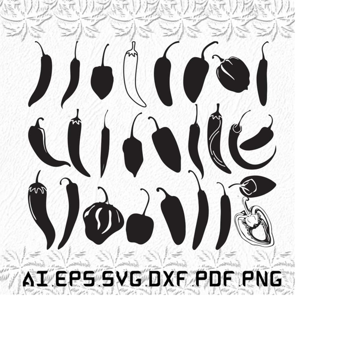 Chili Pepper Svg | Inspire Uplift