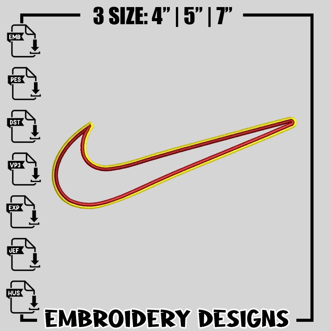 Nike embroidery design, logo embroidery, nike design, Embroi | Inspire ...