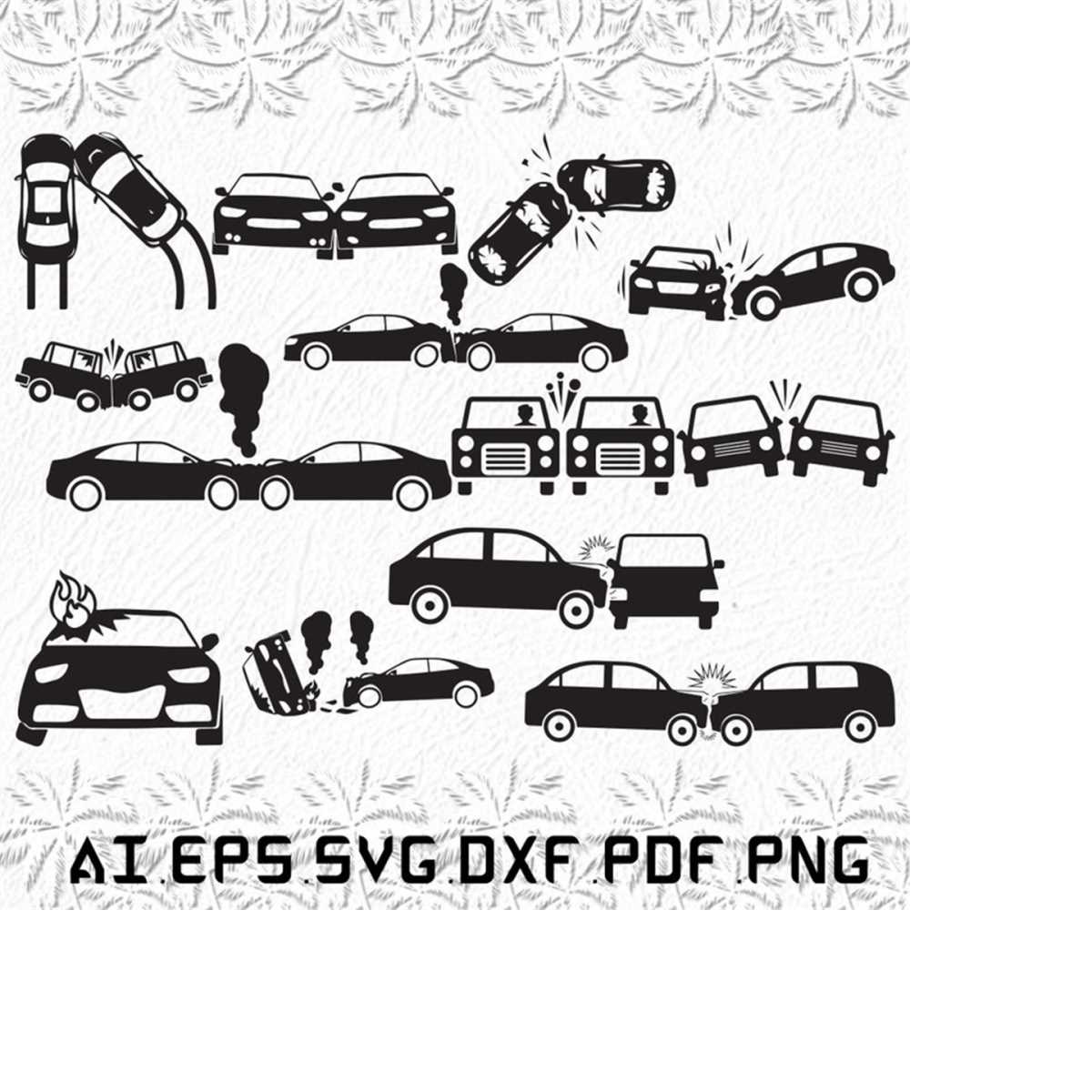 Accident two cars svg, Accident two car svg, Accident svg, A | Inspire ...
