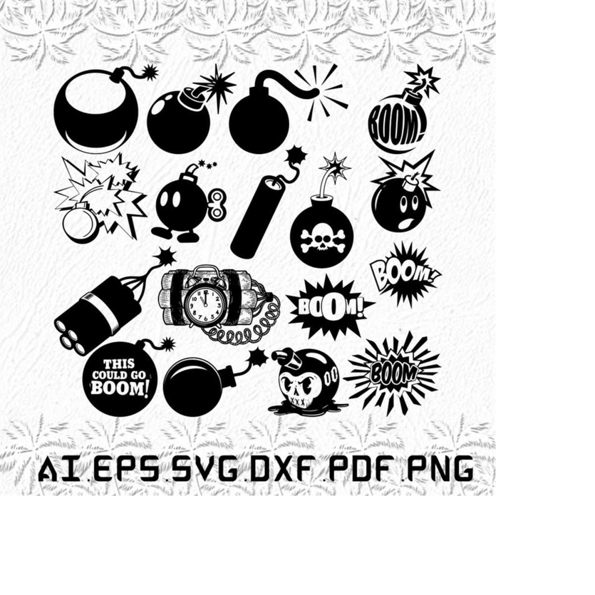 Boom svg, Bomb stars svg, Blast smoke svg, Cloud, Halftone, | Inspire ...