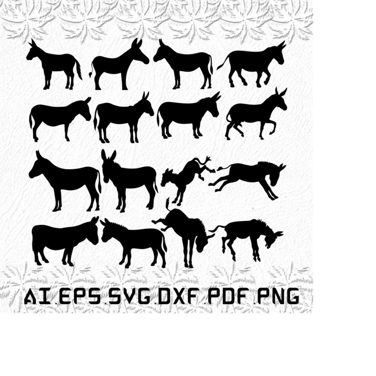 Donkey svg, Donkeys svg, Animal svg, Animals, meme, SVG, ai, | Inspire ...