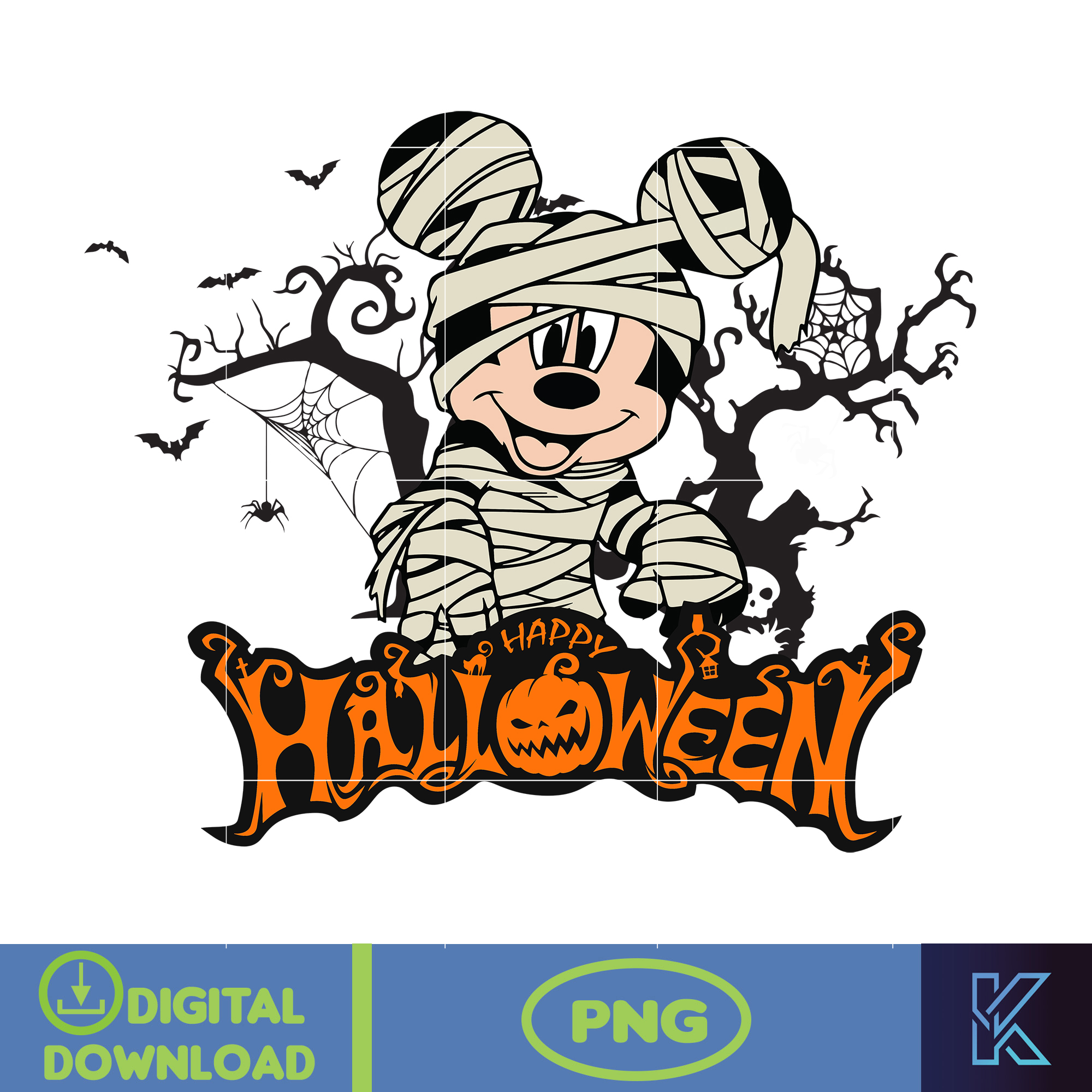 Halloween Cartoon Mouses Png, Scary Mouses And Friend Png, B | Inspire ...