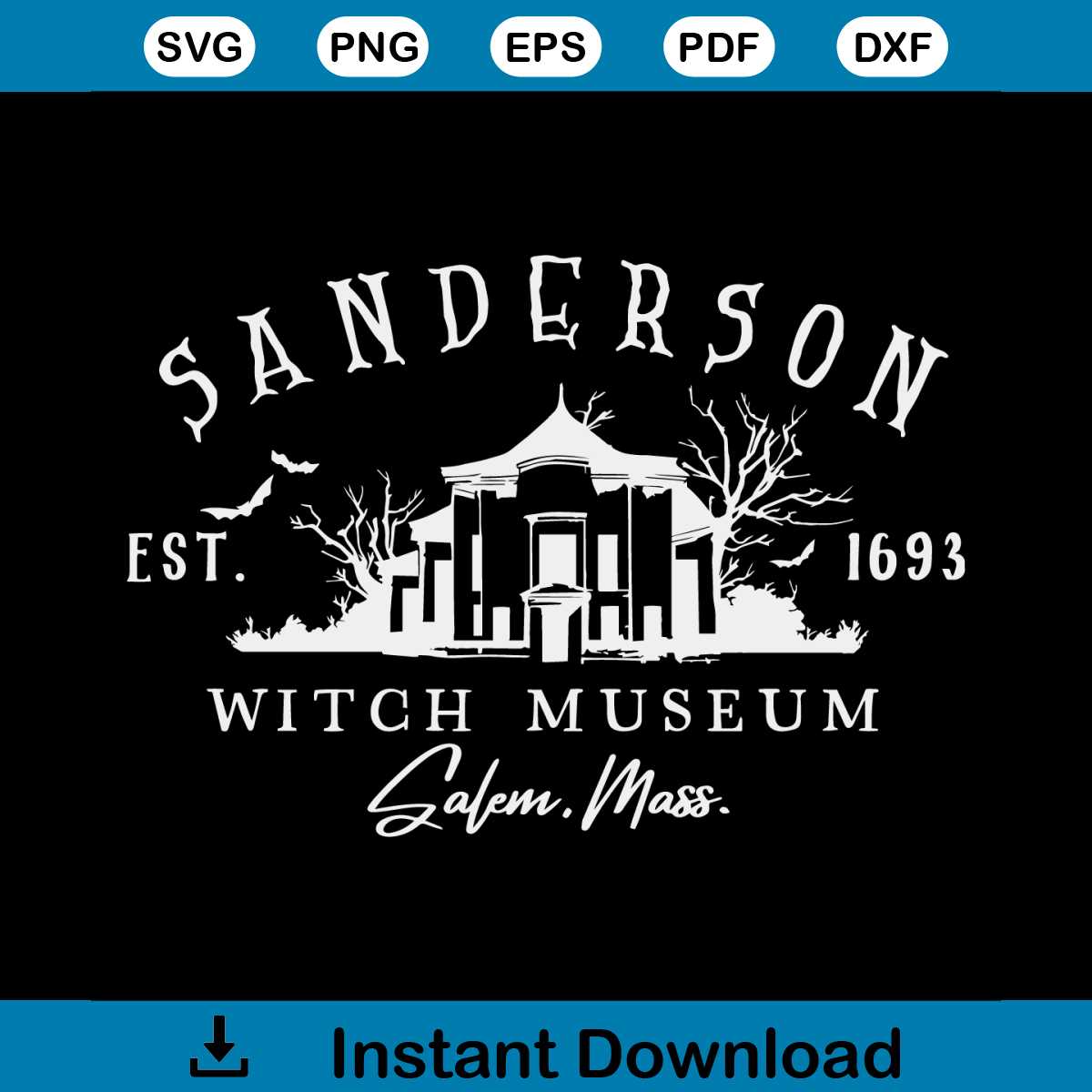 Sanderson Witch Museum SVG Sanderson Sisters SVG File - Inspire Uplift