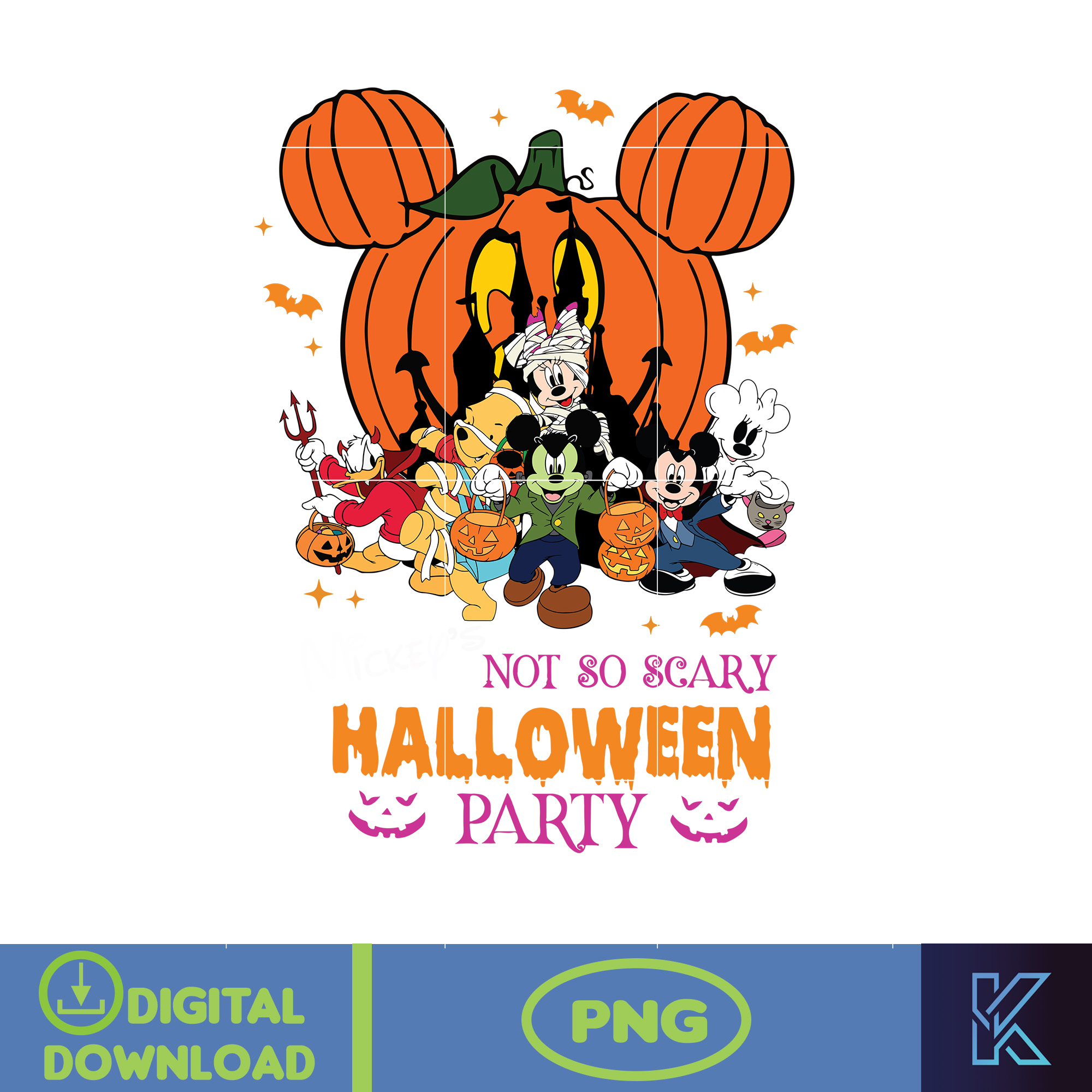 Halloween Cartoon Mouses Png, Scary Mouses And Friend Png, B - Inspire ...