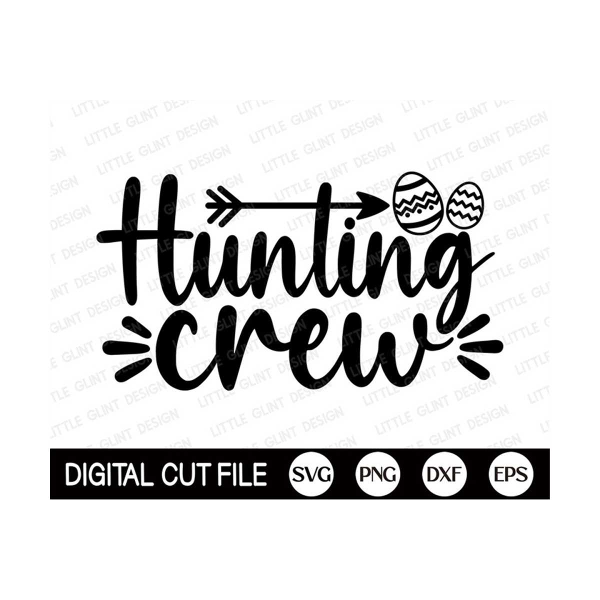 Hunting Crew Svg, Easter SVG, Easter Bunny Svg, Bunny Ears S | Inspire ...