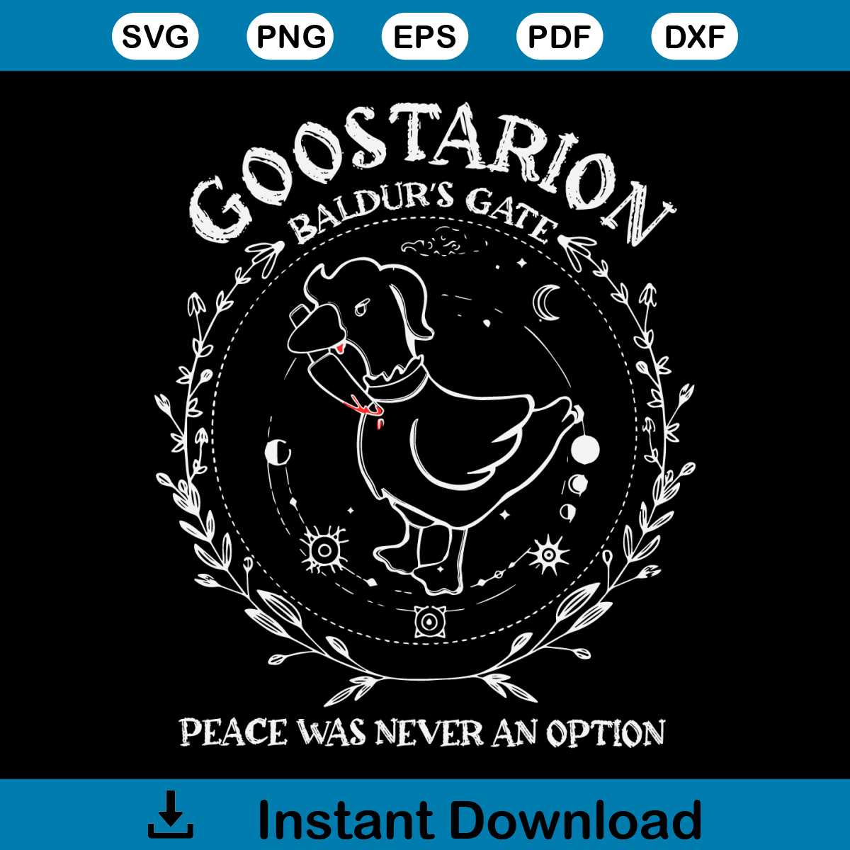 Goostarion Peace Was Never An Option SVG Cutting File - Inspire Uplift
