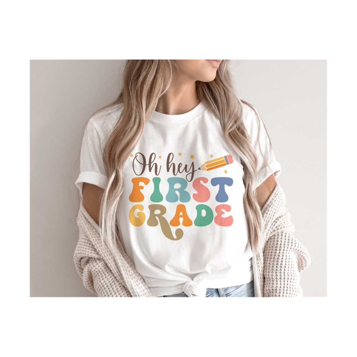 Oh Hey First Grade SVG, First Day Of School Svg, Back To Sch | Inspire ...