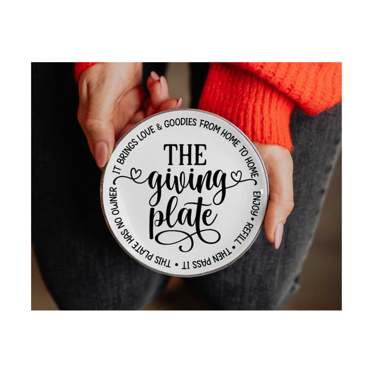 Giving Plate SVG, The Giving Plate, Sharing Plate Svg, Cooki | Inspire ...