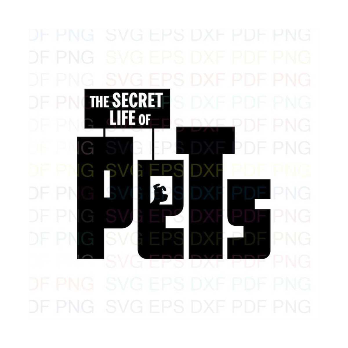 The_Secret_Life_of_Pets_Logo Outline Svg Dxf Eps Pdf Png, Cr | Inspire ...