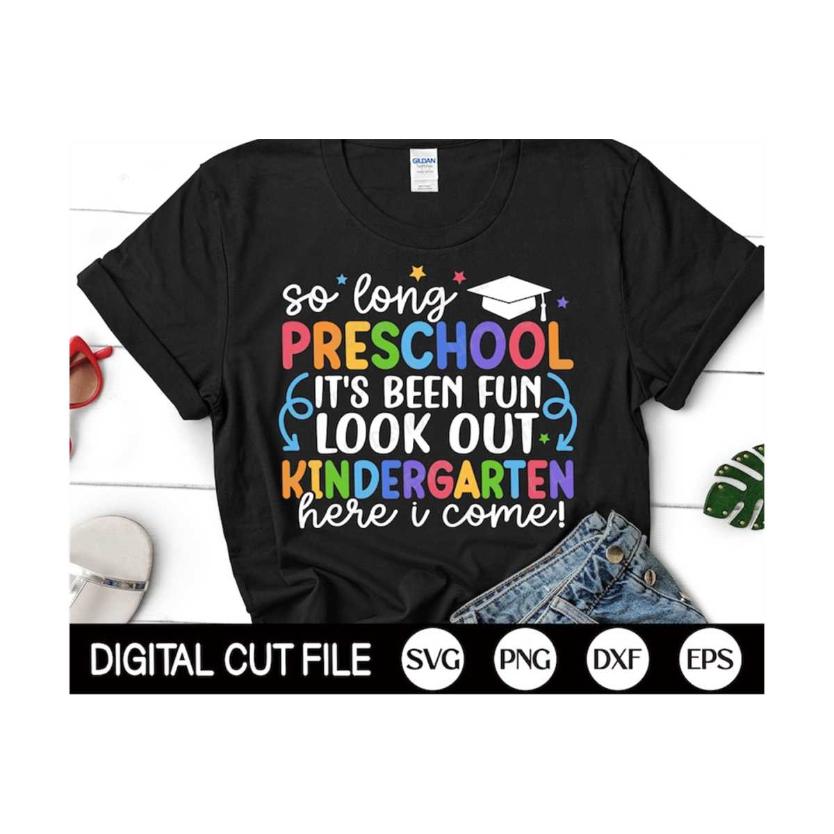 So Long Preschool SVG, Preschool Graduation Svg, Back To Sch - Inspire ...