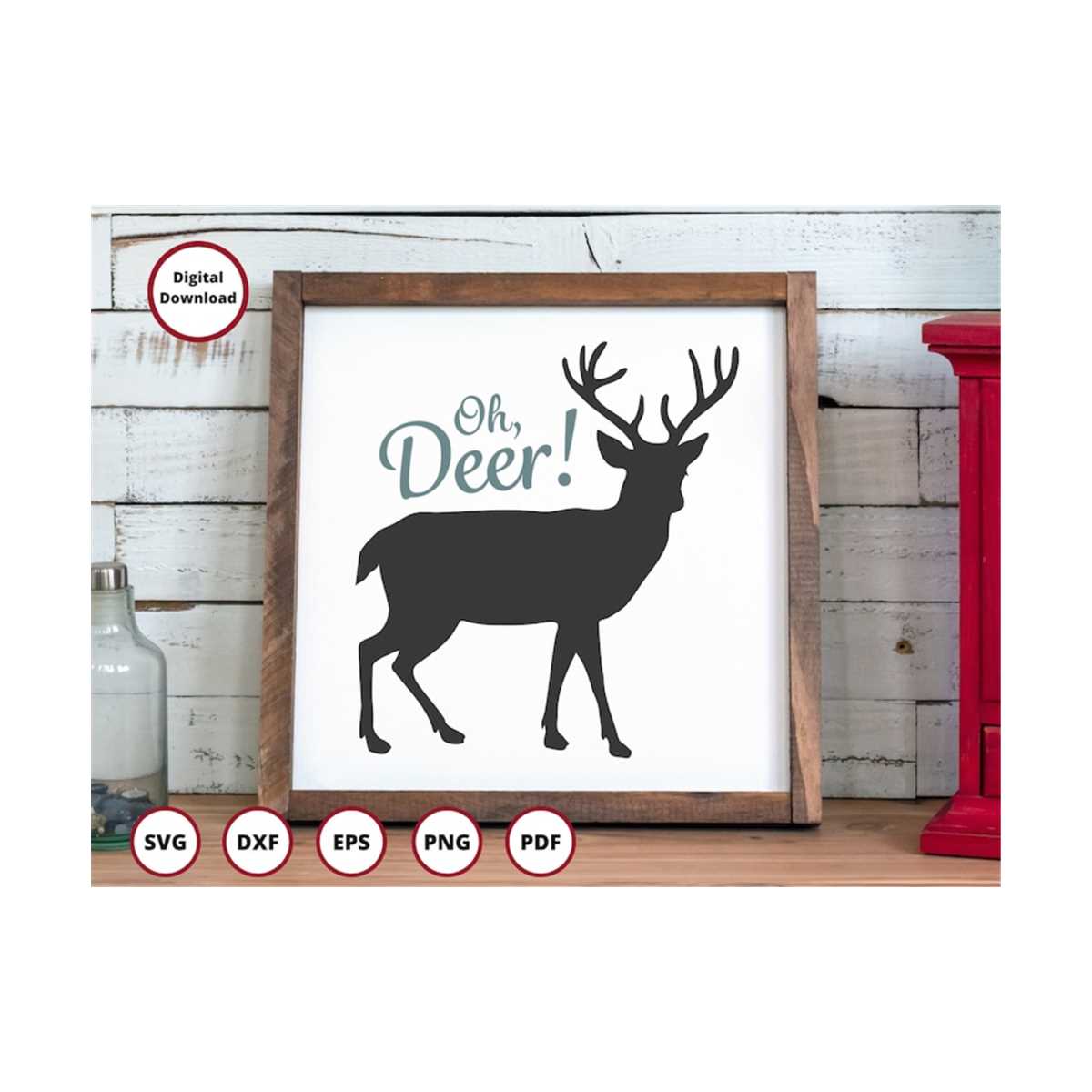 Deer SVG | Hunting SVG | Buck SVG | oh deer svg | deer clipa - Inspire ...