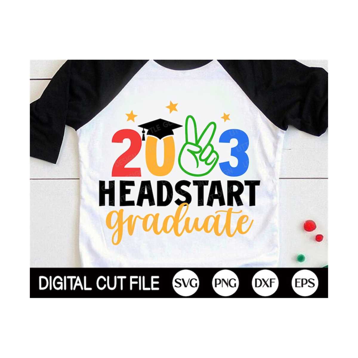 Headstart Graduation 2023 SVG, Grade Svg, 2023 Svg, Headstar | Inspire ...