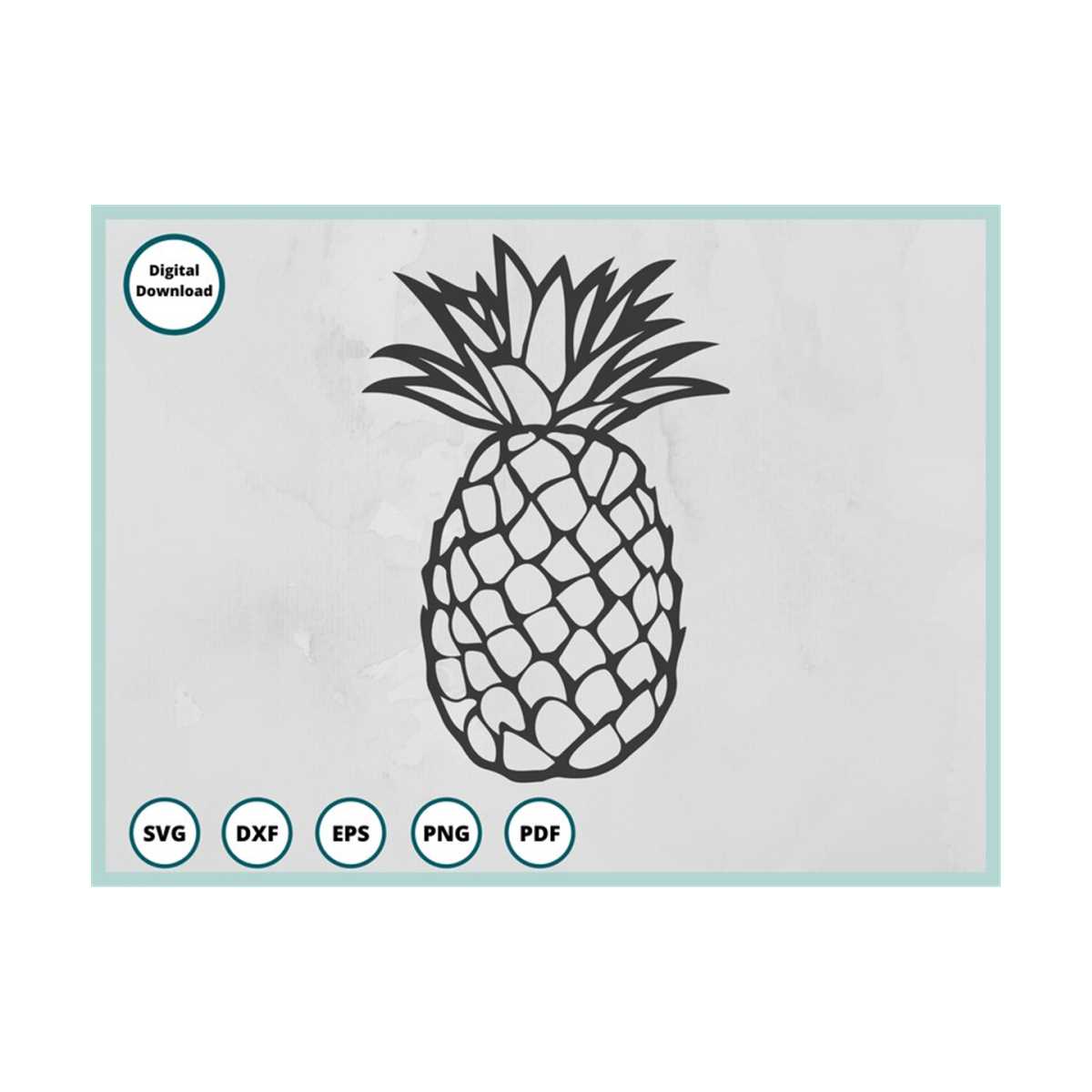 Pineapple SVG | Pineapple clipart | Tropical SVG | pineapple | Inspire ...