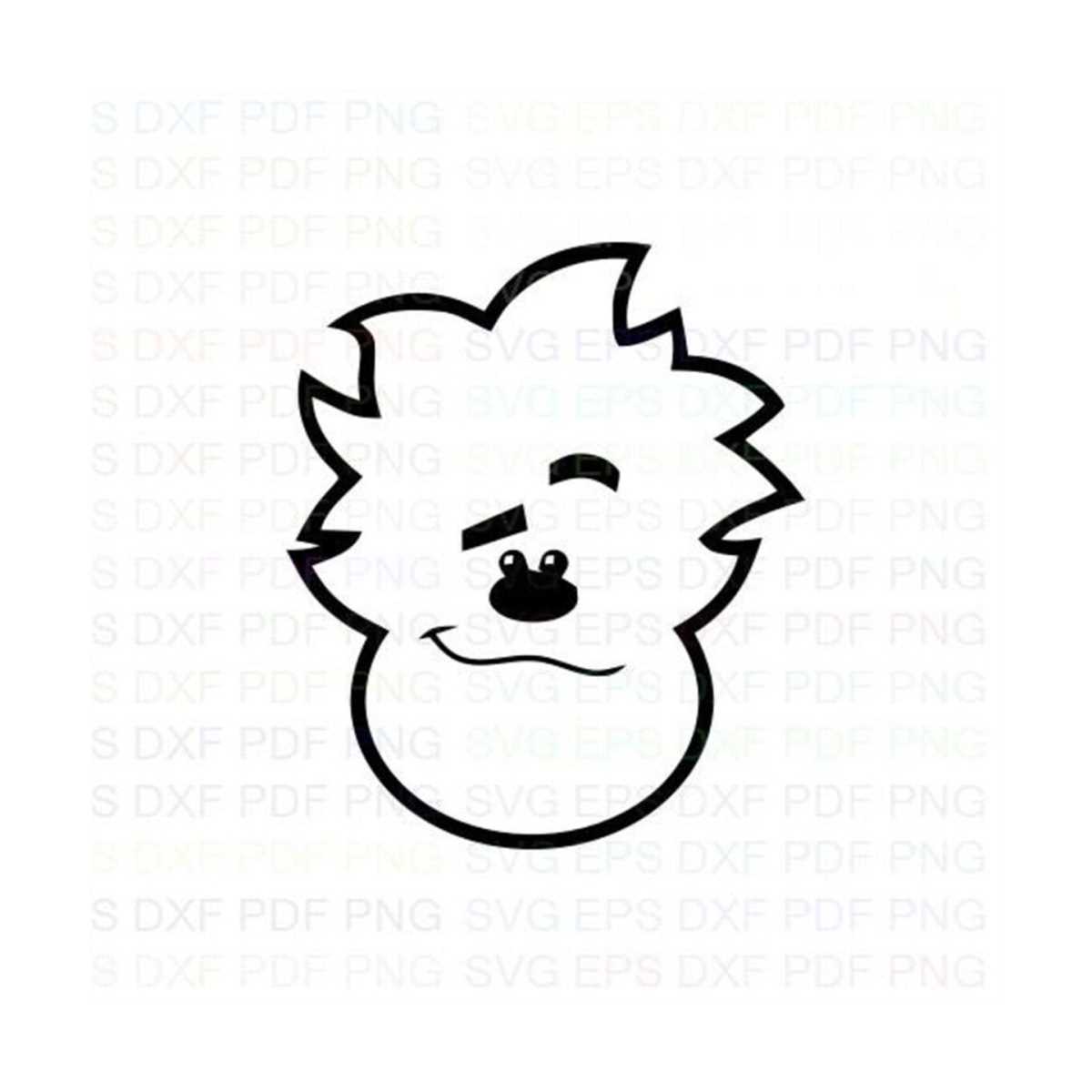Wreckit_Face_Wreck_It_Ralph Outline Svg Dxf Eps Pdf Png, Cri - Inspire ...