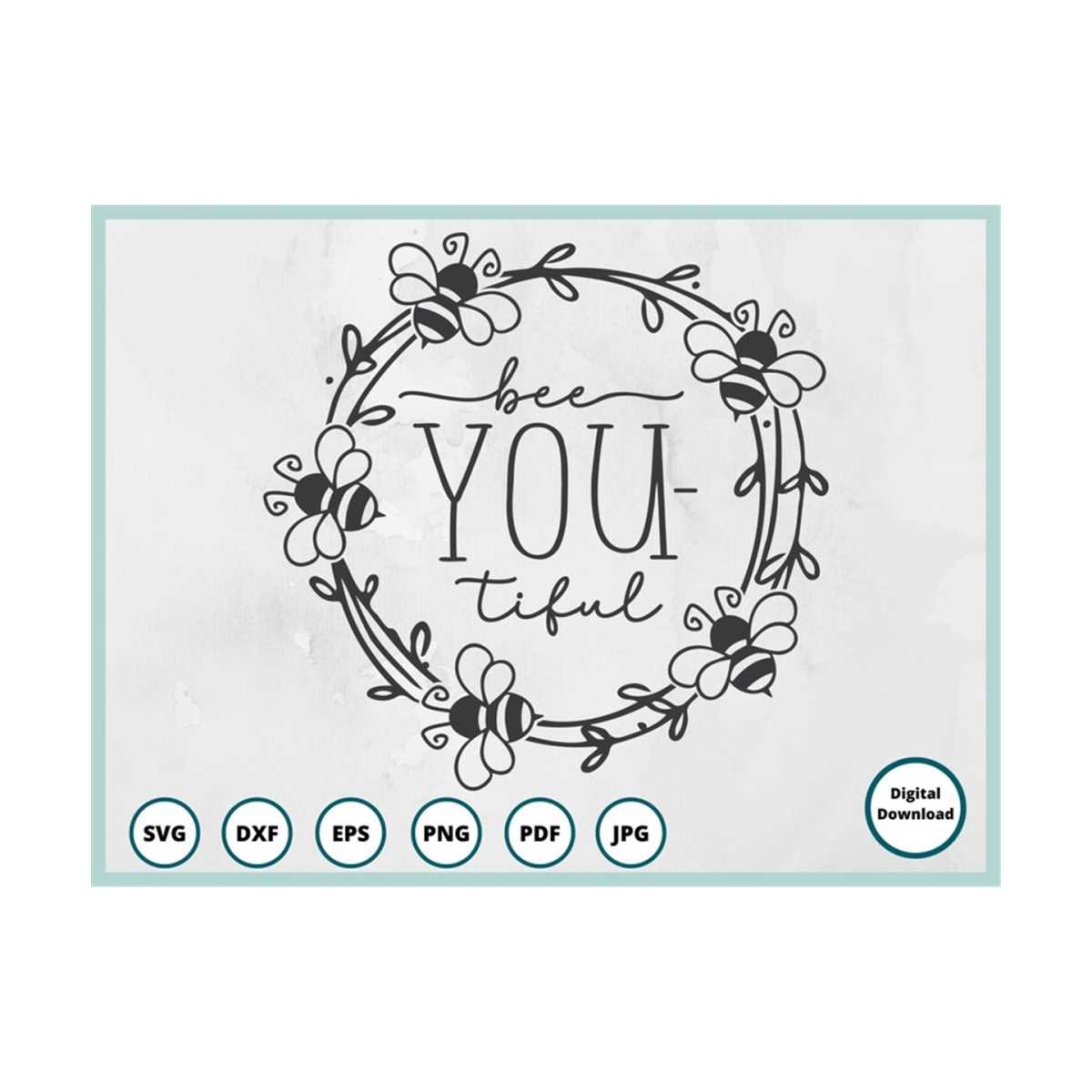 Bee SVG | Bee You SVG | beautiful SVG | honey bee svg | wrea - Inspire ...