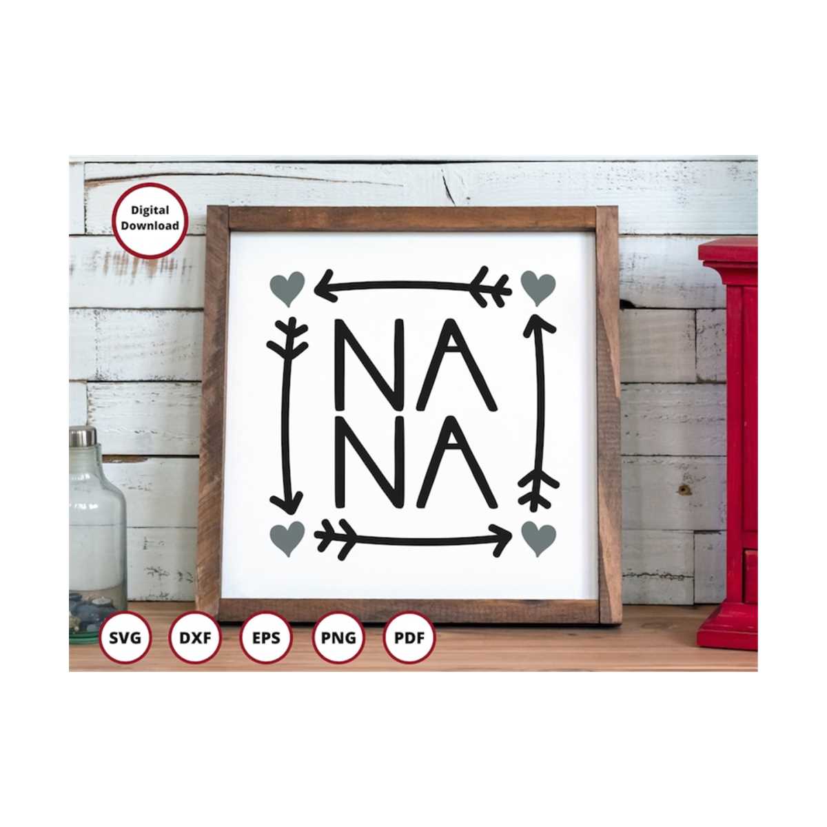 nana svg files - Inspire Uplift