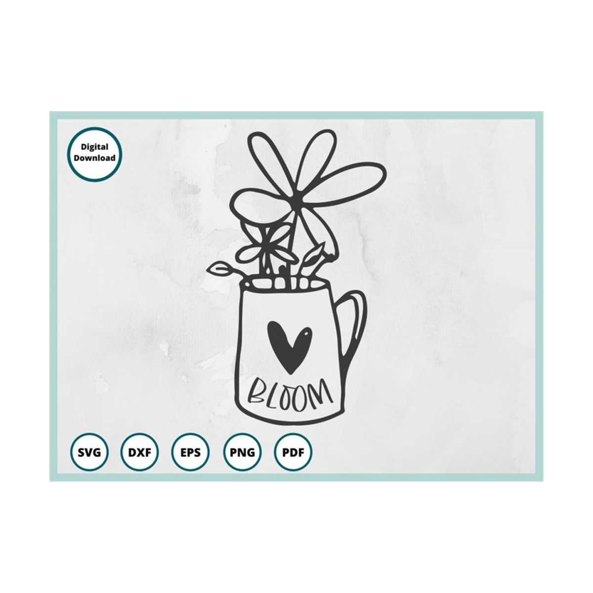 Garden SVG | Flower SVG | Bloom SVG | Cricut svg | spring sv - Inspire ...