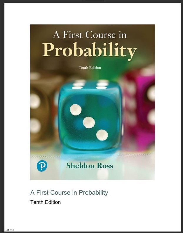 First Course in Probability, A 10th Edition | Inspire Uplift