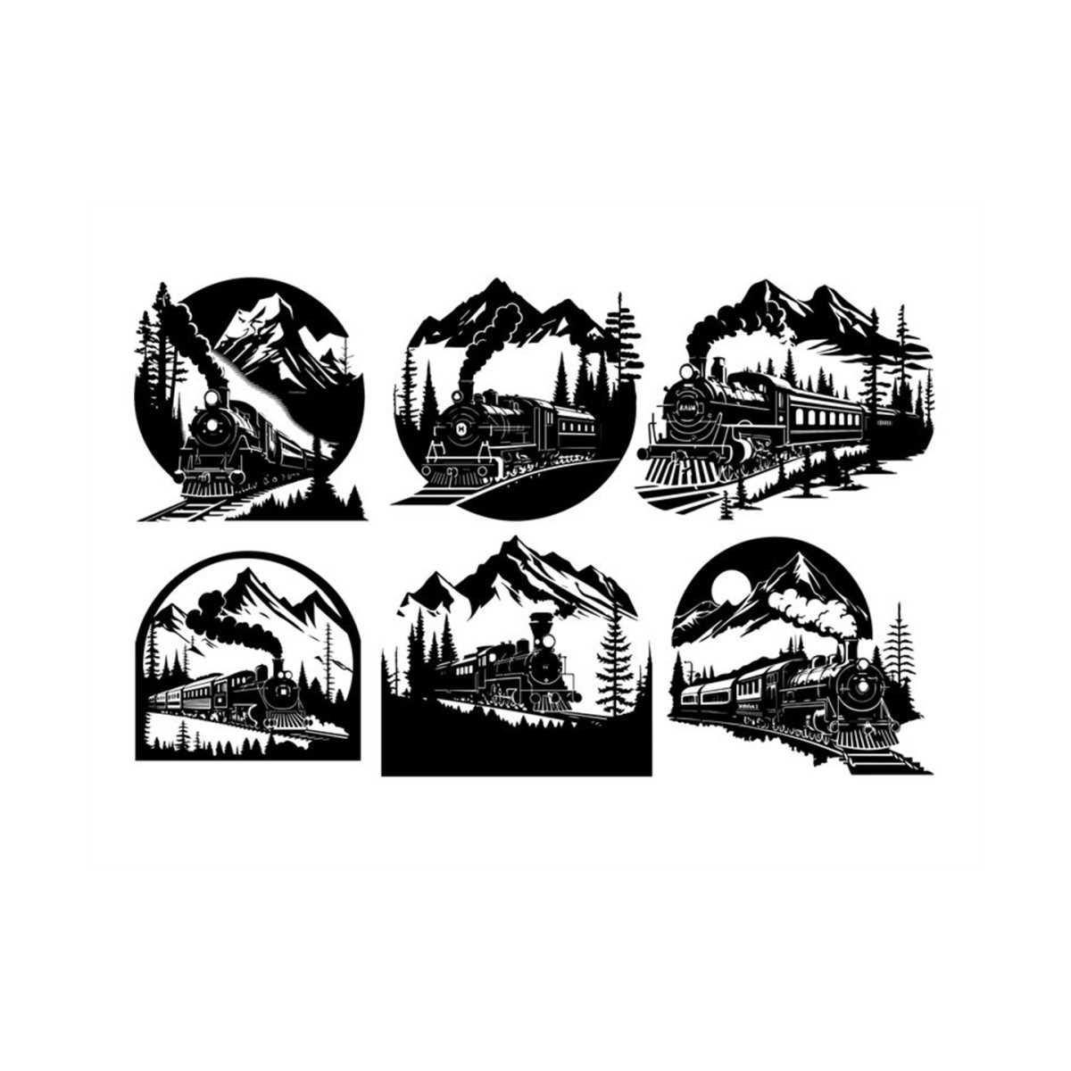 TRAIN SVG, Train clipart, Train Svg Cut file for Cricut, Mou | Inspire ...