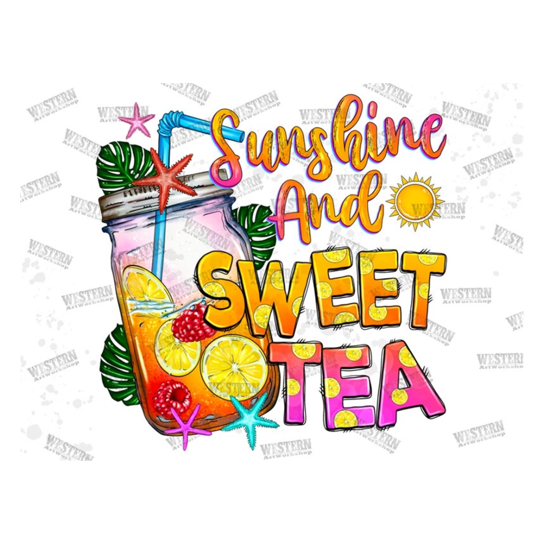 Sunshine And Sweet Tea Png, I Love Summer, Summer Design, Sw | Inspire ...