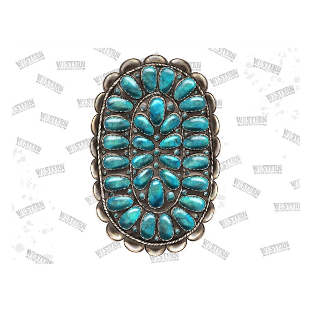Turquoise Gemstone Sublimation Png, Hand Drawing, Turquoise | Inspire ...