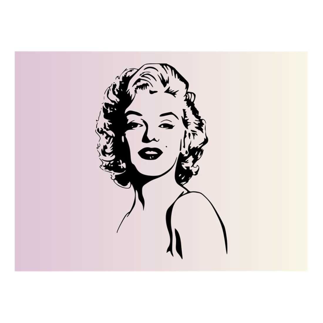 Marilyn Monroe SVG cut file, instant download, printable vec - Inspire ...