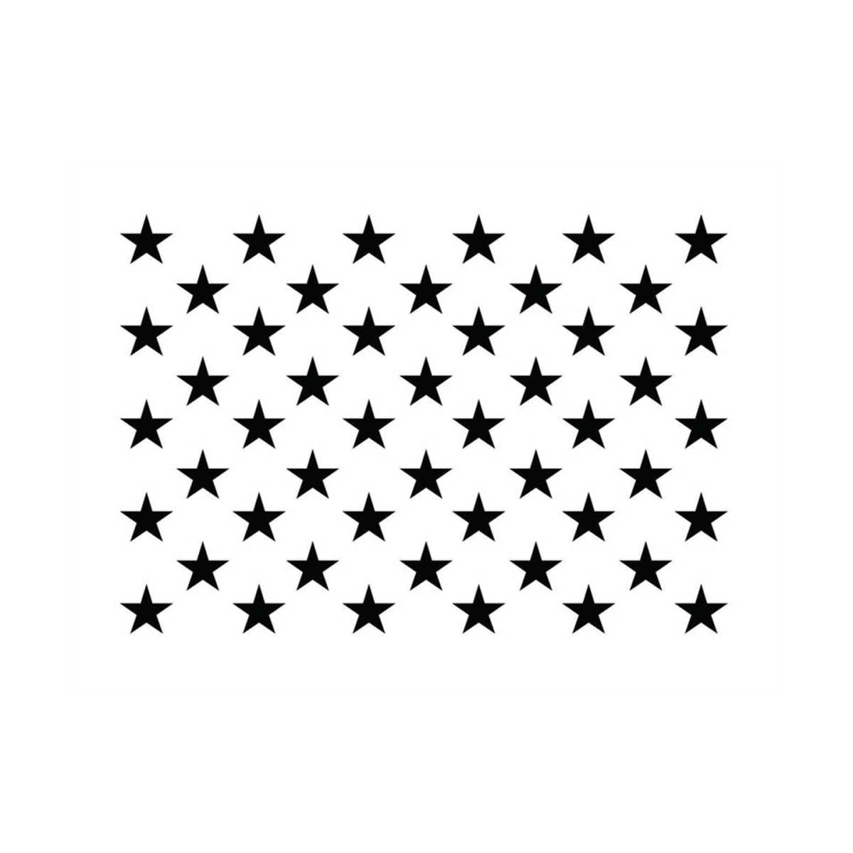 50 stars stencil svg - Inspire Uplift