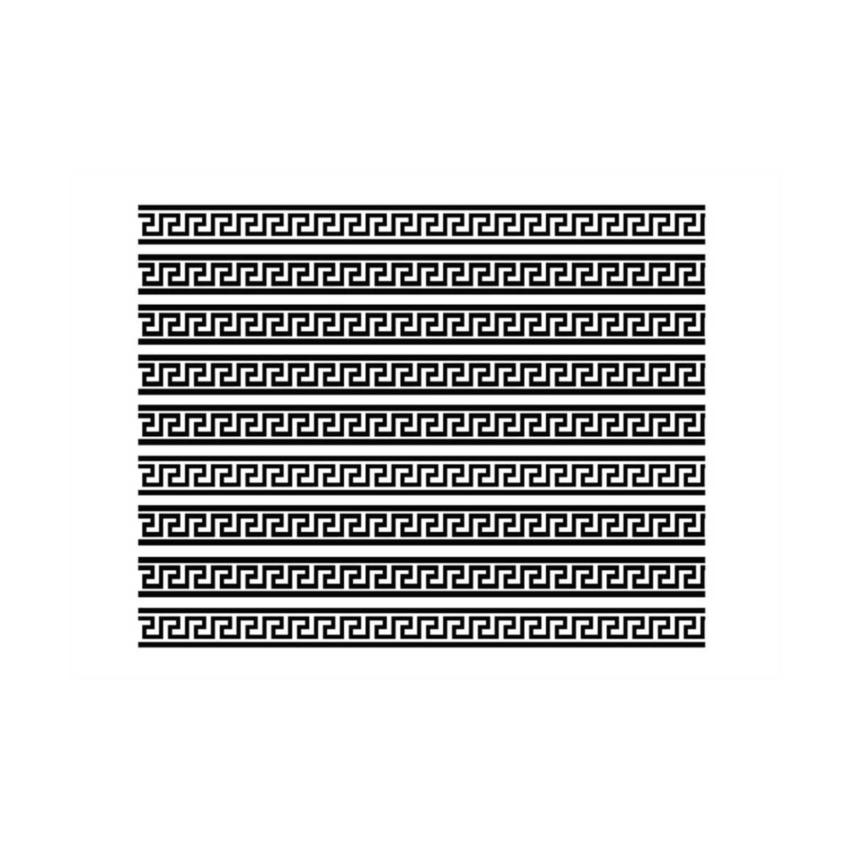 GREEK WAVE Pattern SVG, Greek wave pattern cut files for Cri | Inspire ...