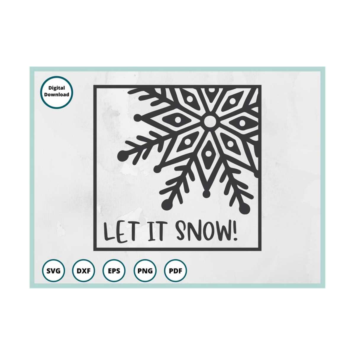 snowflake svg - let it snow svg - snowflake svg in canada - - Inspire ...