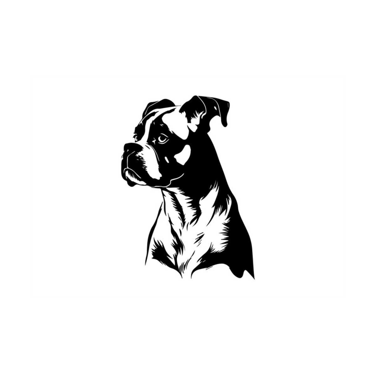 BOXER Dog SVG, BOXER Clipart, Boxer Svg Files For Cricut, Bo | Inspire ...