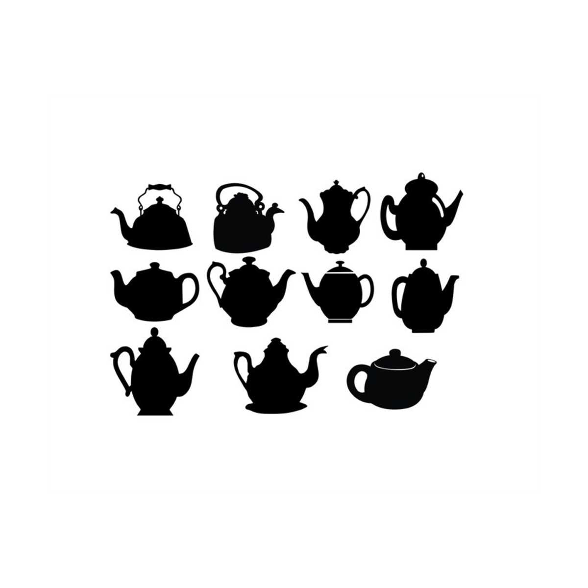 Tea Kettle, Tea Kettle SVG, Tea Kettle SVG Files, Cricut, Si - Inspire ...