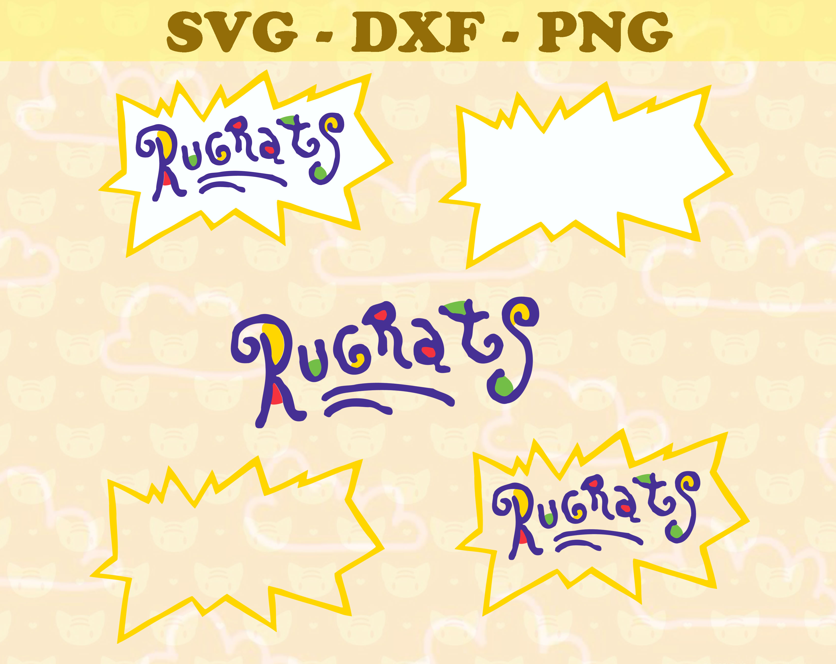 Logo Rugrats SVG, Bundles Rugrats SVG, PNG,DXF, PDF, JPG... | Inspire ...