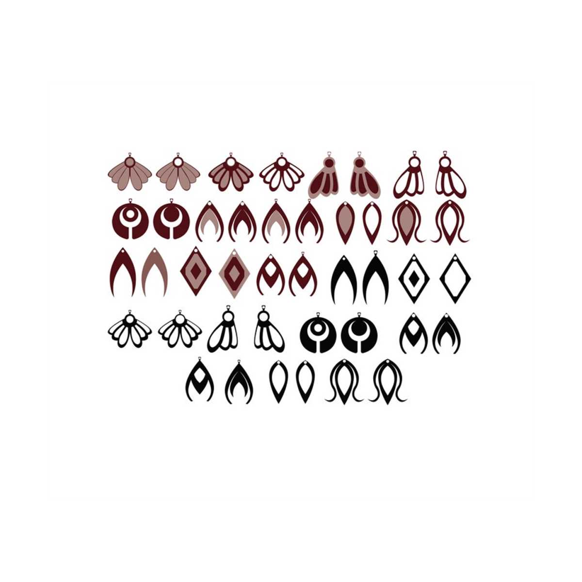 Tear Drop SVG, Pendant SVG, SVG Files, Tear Drop Vector, Cri | Inspire ...