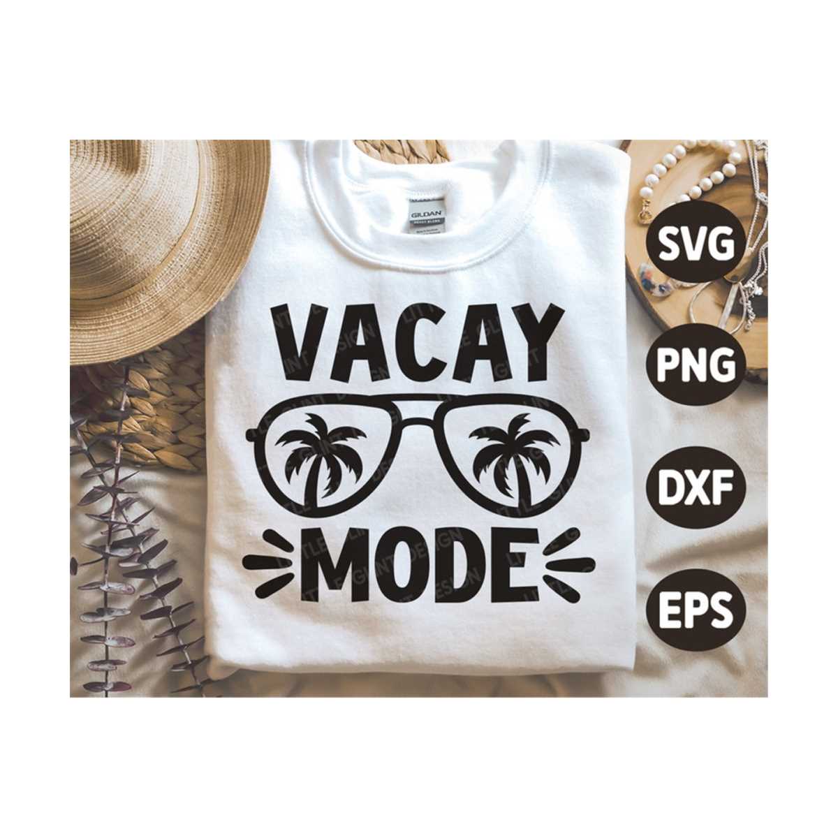 Vacay Mode SVG, Summer Quote Svg, Beach Svg, Cruise Svg, Sum | Inspire ...