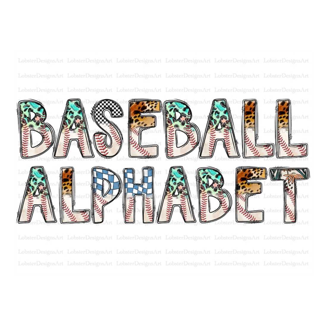 Baseball Letters - Inspire Uplift
