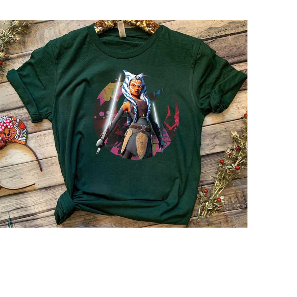 Star Wars The Clone Wars Ahsoka Tano Fearless Jedi T-Shirt, - Inspire Uplift