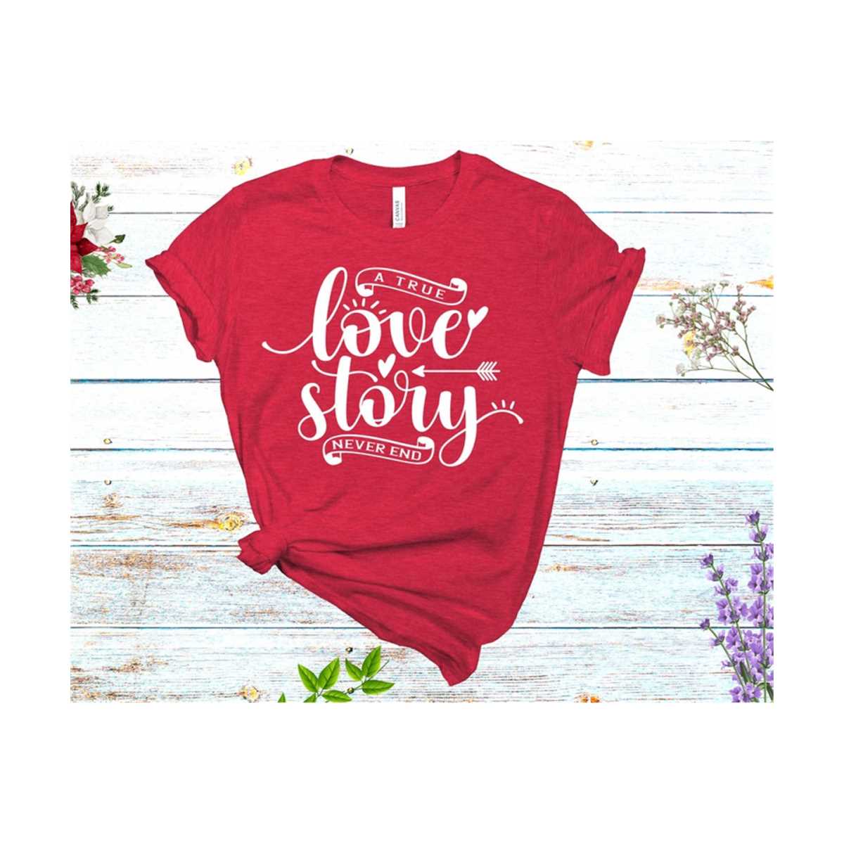 A True Love Story Never End svg, Anniversary SVG, Love svg, | Inspire ...