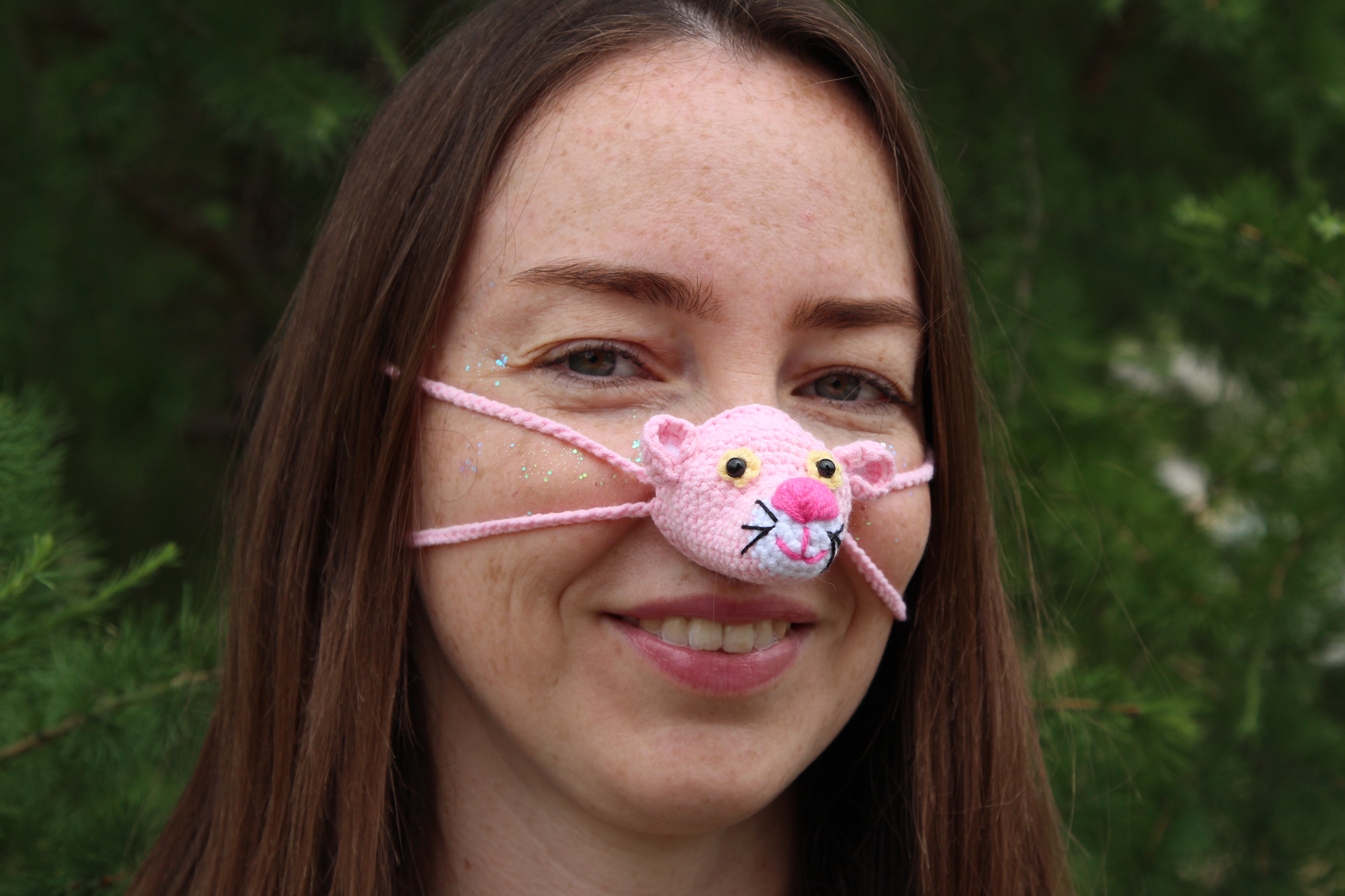 Pink panther nose warmer. Stocking stuffer. Barbie color nos | Inspire ...