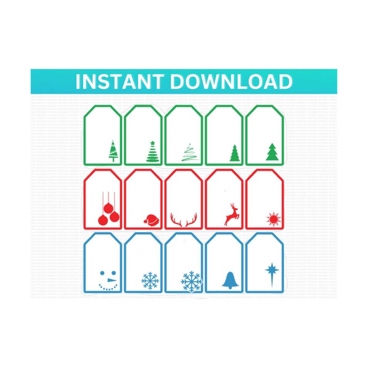 Gift Tag SVG, Name Tag Svg, Christmas Svg, Christmas Gift Ta - Inspire ...