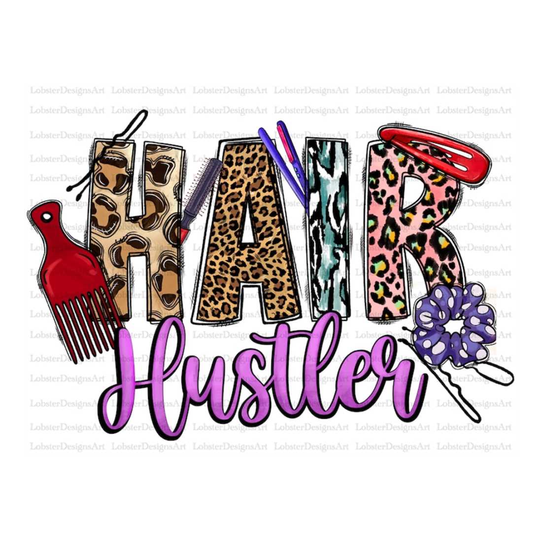 Western Hair Hustler Png Sublimation Design, Leopard And Cow | Inspire ...
