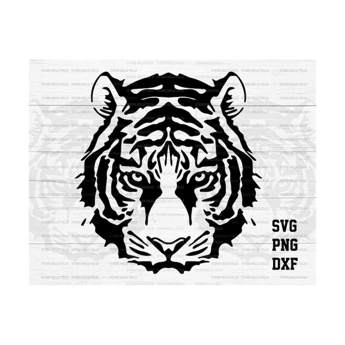 Tiger Svg, Tiger Png, Tiger,dxf,svg,clipart,vector,tattoo,Ti - Inspire ...
