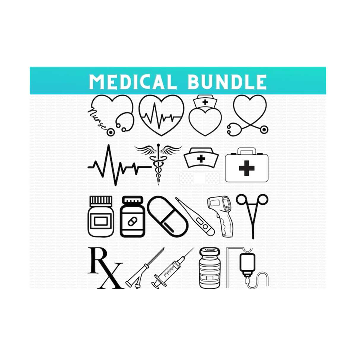 Medical Clipart, Nurse Clipart, Doctor Clipart, SVG, Clip ar - Inspire ...