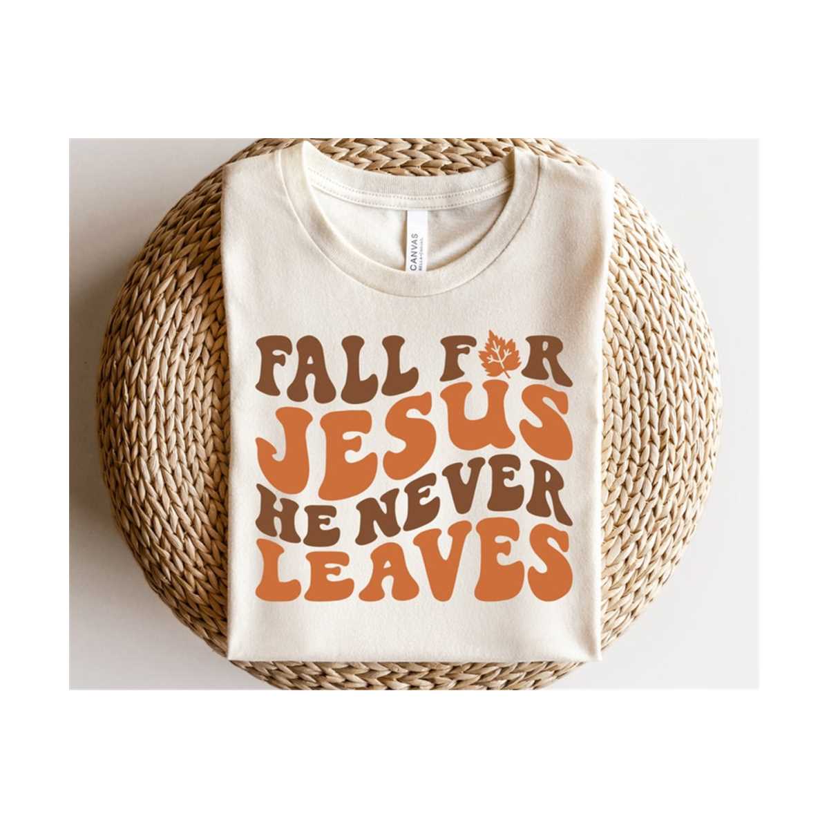 Fall For Jesus He Never Leaves SVG, Fall Quote Svg, Christia | Inspire ...