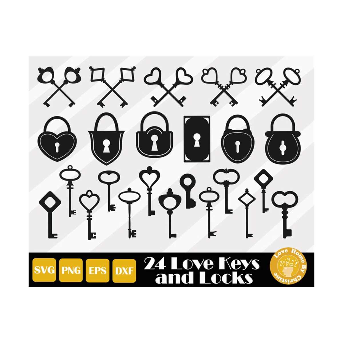 24 Heart Lock Svg, Lock Svg, Valentines Day Svg, Key To My H | Inspire ...