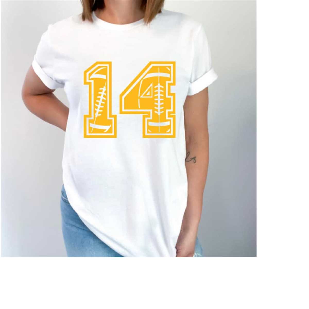 Custom Football Numbers Shirt, Custom Football Shirt, Footba | Inspire ...