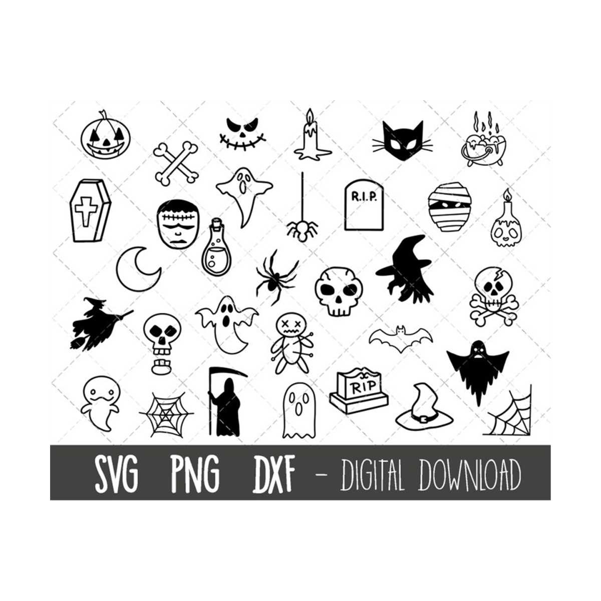 Halloween svg bundle, halloween clip art, halloween svg, cut | Inspire ...