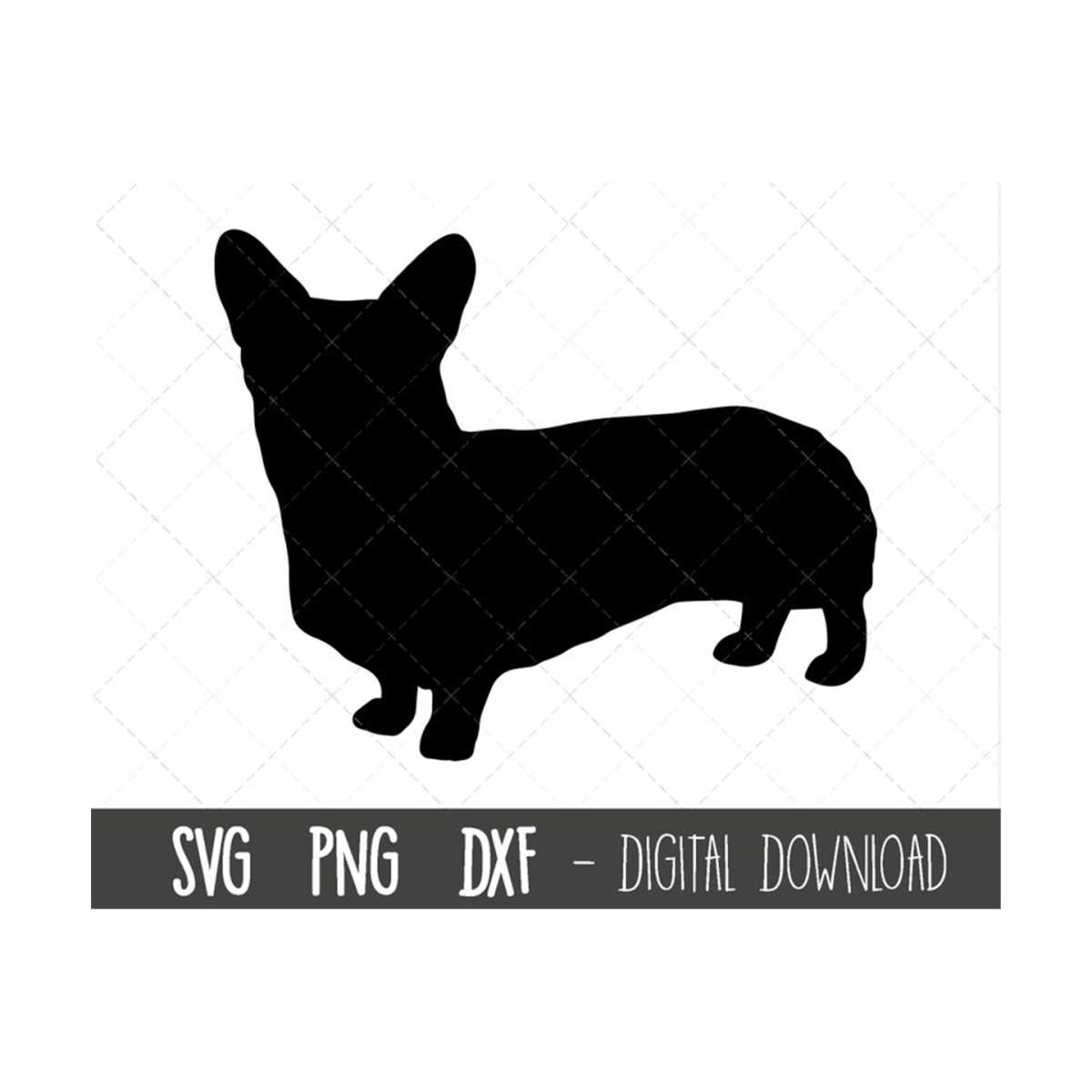 corgi ear outline svg - Inspire Uplift
