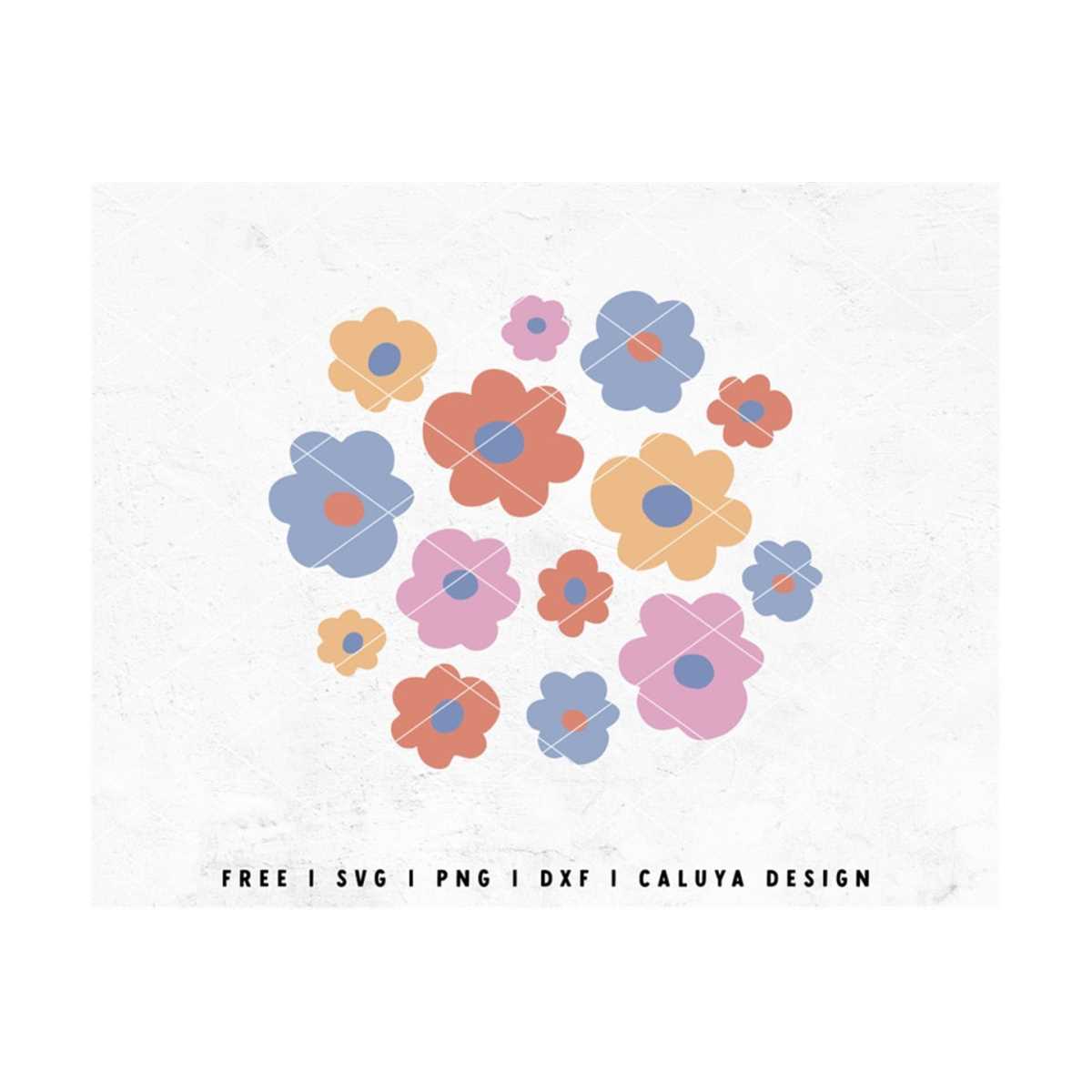 Retro Flower SVG | Aesthetic SVG | 70s Flower SVG | Cute Flo - Inspire ...