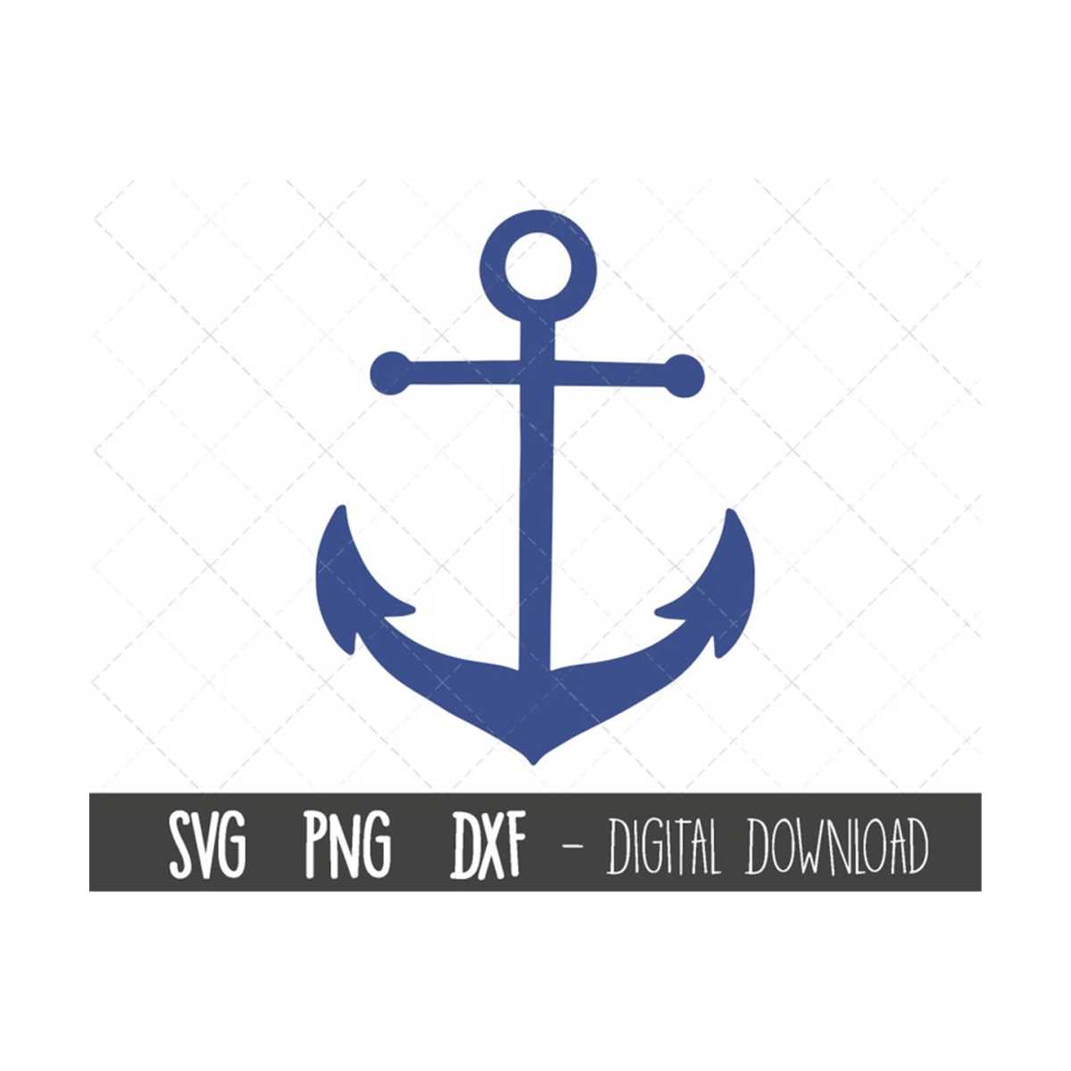 Anchor svg, anchor clipart, anchor cut file, anchor vector, | Inspire ...