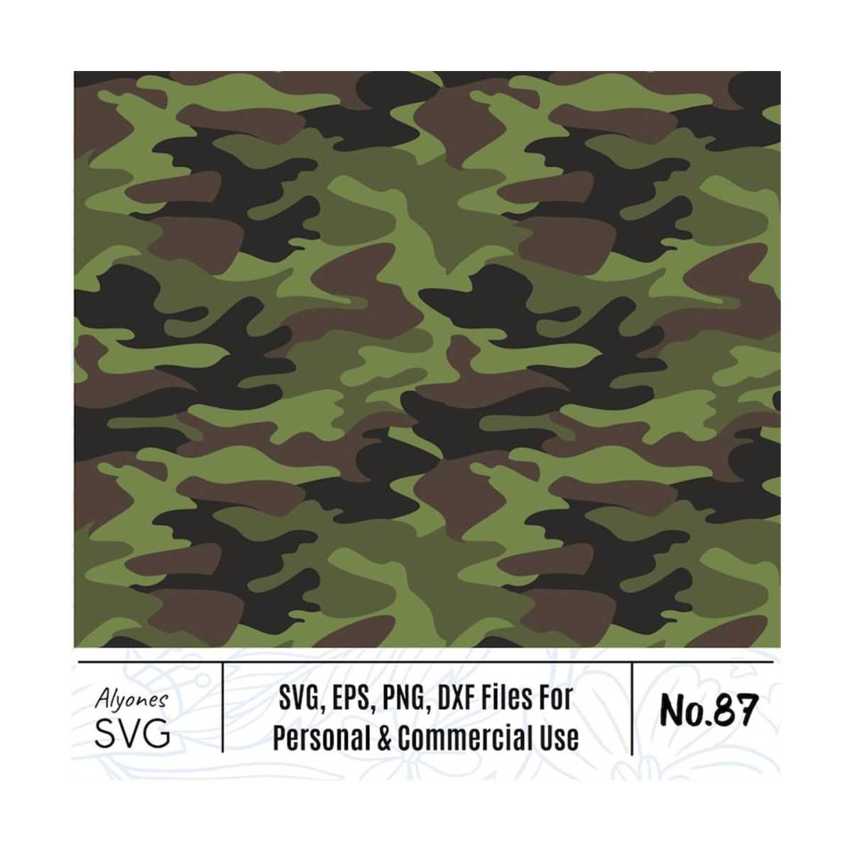 Camo Pattern SVG | Inspire Uplift